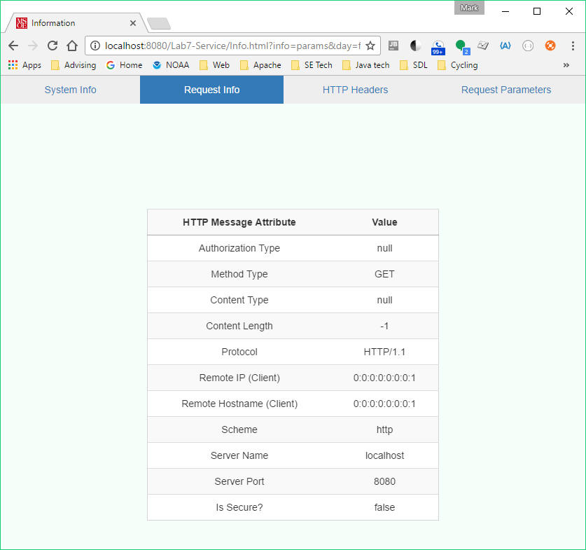 SE2840 Lab: A Tomcat-based web service